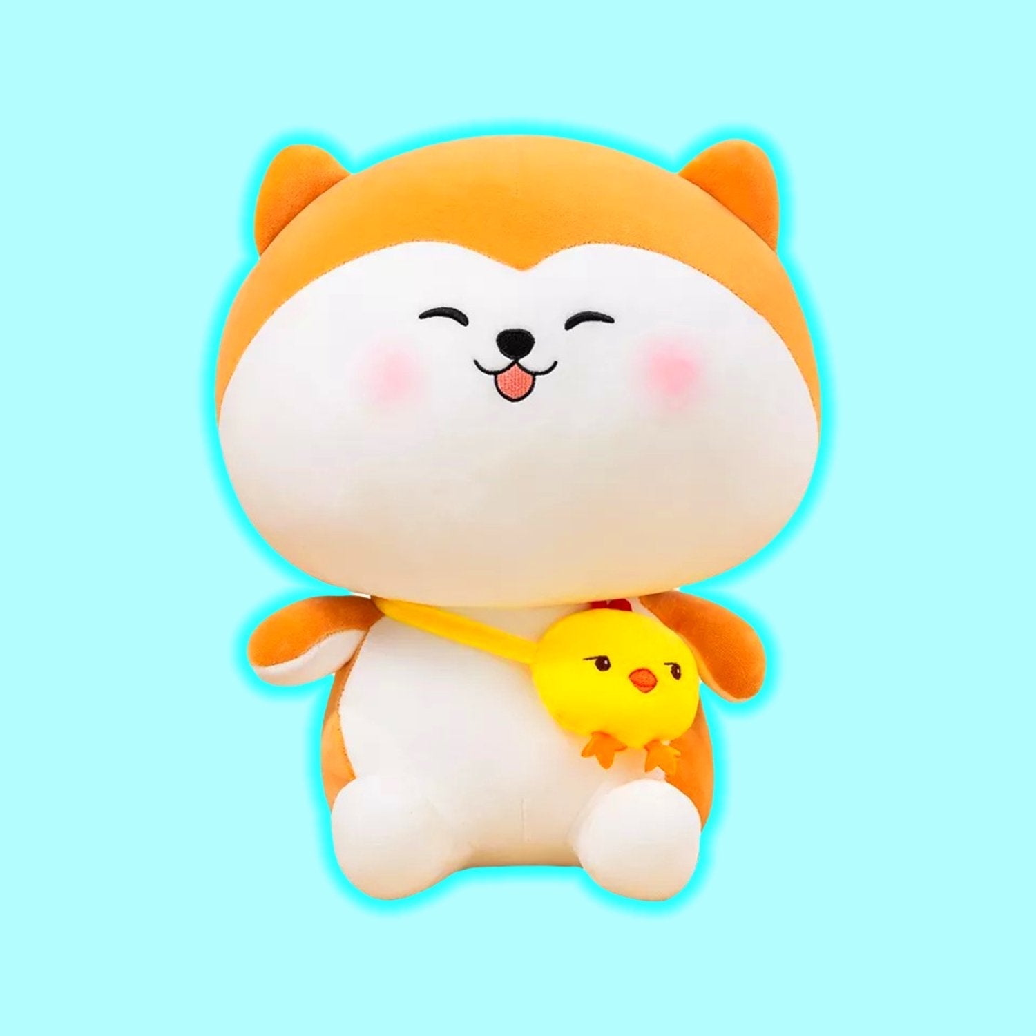 Shiba Inu Plush Doll Soft Fur Stuffed Animals – rrdeye