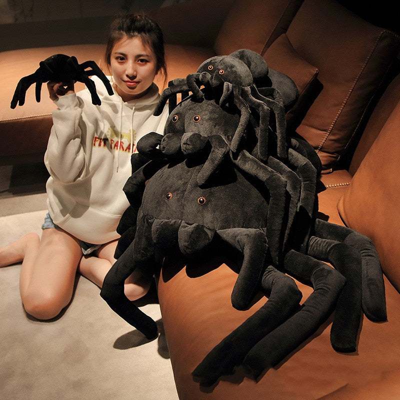 Simulation Spider Doll Cuddle Pillow Plush Toy Dark Series of Dolls Pl ...