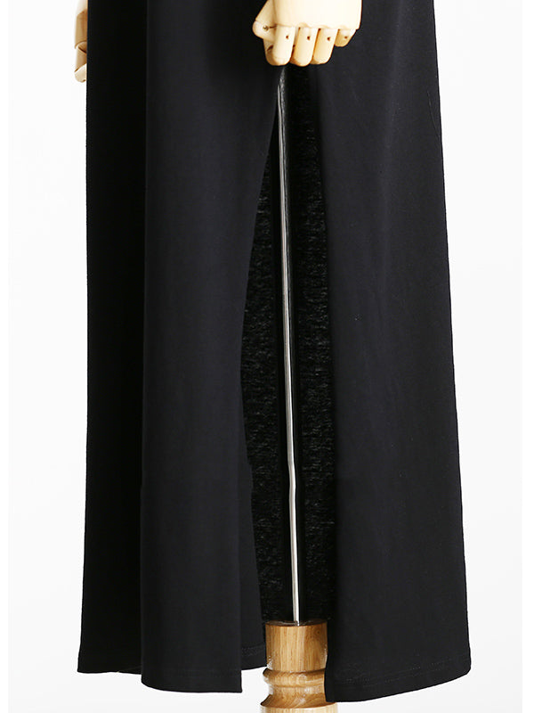 Original Solid Split-Side Elasticity Waist Dress – rrdeye